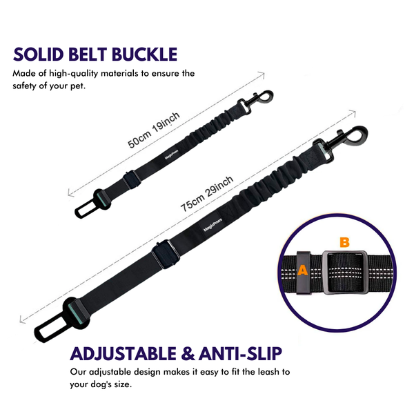 MagicPaws™ Dog Safety Belt 2.0 – Magic Paws
